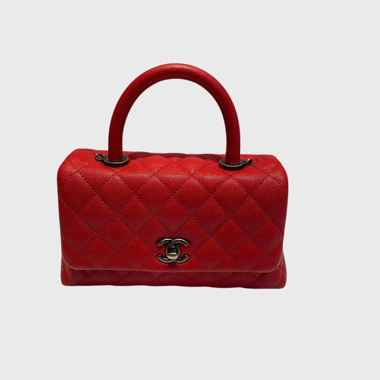 Chanel Coco Caviar Red RHW – Perrine Porter