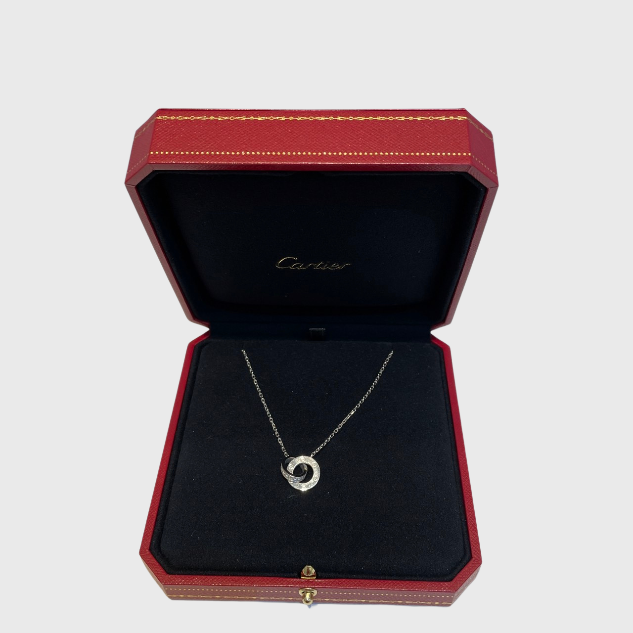 Cartier LOVE PENDANT PAVED White Gold – Perrine Porter