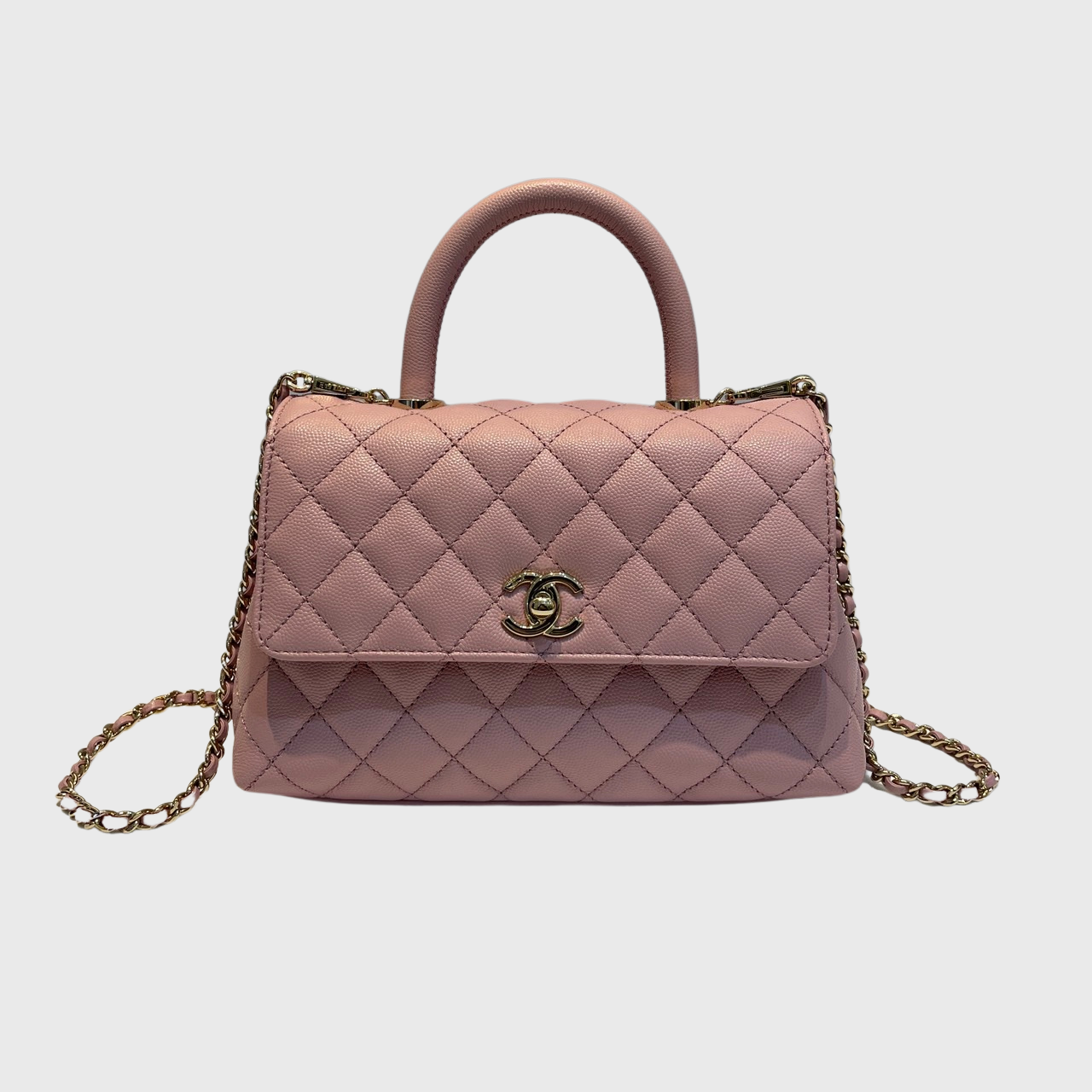 Chanel Coco Caviar Pink RG – Perrine Porter