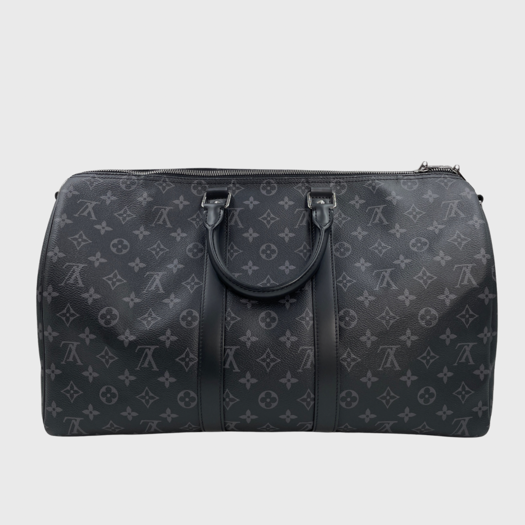 Louis Vuitton Keepall 45 Canvas Black – Perrine Porter